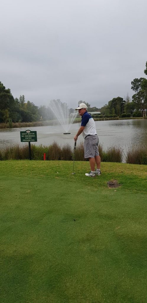 Golfers put bodies and shots on the line | Lilydale Star Mail